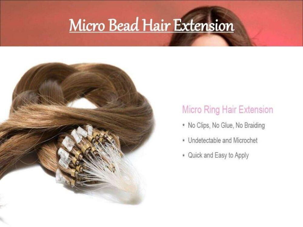 What Are Micro Bead Hair Extensions & How To Apply | Luxshine