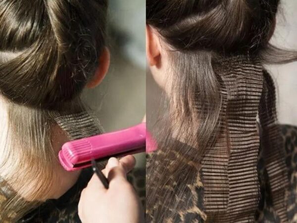 How To Hide Hair Extensions In Thin Hair? | Luxshinehair