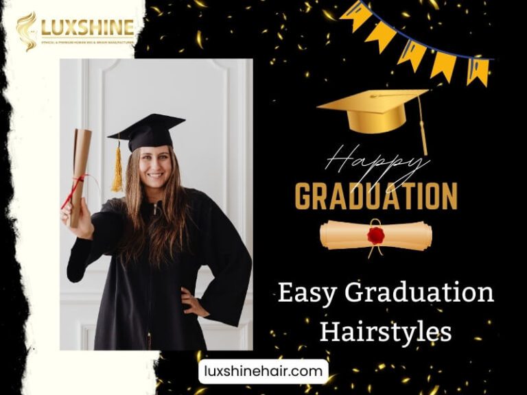 10 Easy Graduation Hairstyles: Stunning Looks That Work With Caps