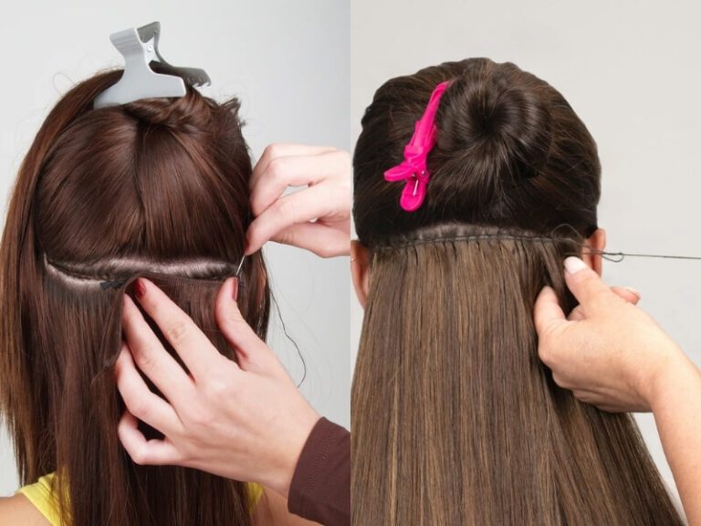 Creating The Thicker & Longer Ponytail With Weft Hair Extensions