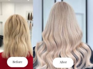 What Are Flat Tip Hair Extensions? Before And After Flat Tip Hair ...