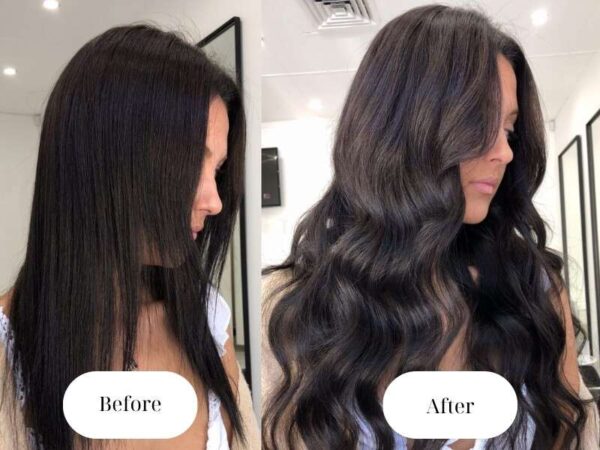 What Are Flat Tip Hair Extensions? Before And After Flat Tip Hair ...