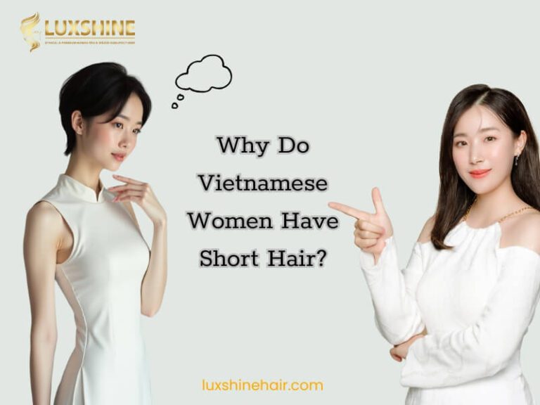 Why Do Vietnamese Women Have Short Hair? | Luxshine Hair